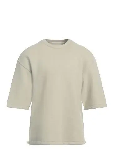 JIL SANDER Crewneck Short-sleeve Sweater - Sage Green