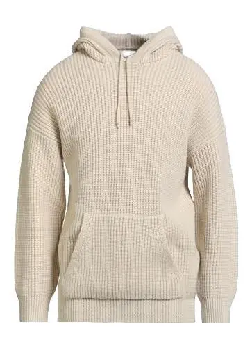 CIRCOLO 1901 Merino Wool Hooded Sweater - Beige