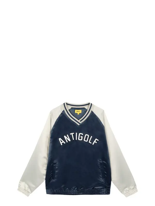 GOLF WANG Antigolf Satin Pullover - Blue