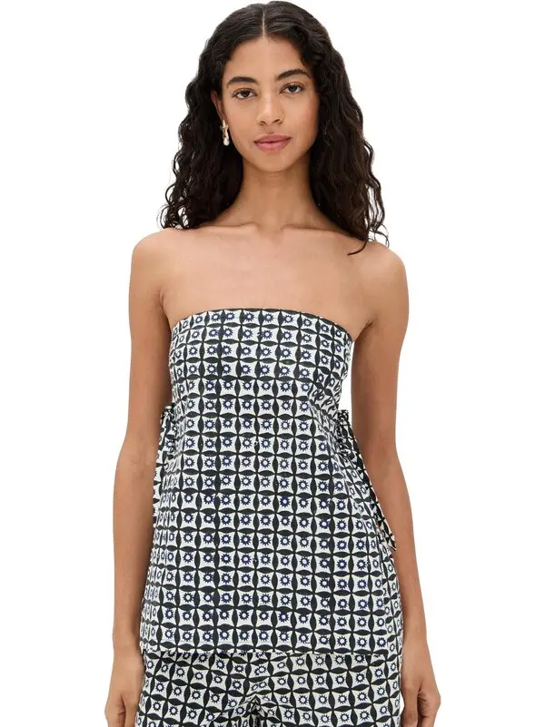 Ciao Lucia Sebastian Strapless Top - Solar