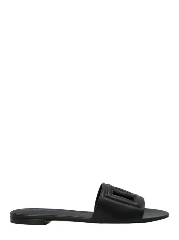 Dolce & Gabbana Dg Millennials Slides - Black