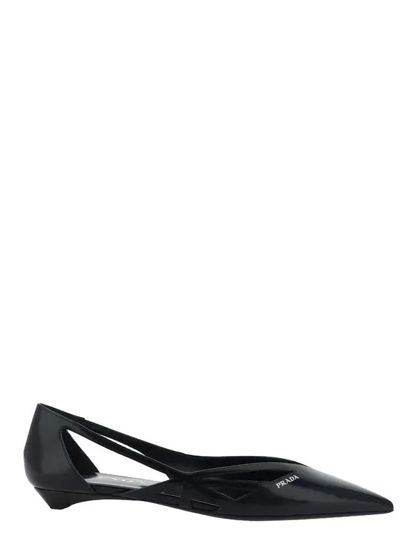 Prada Ballerina Flat - Black