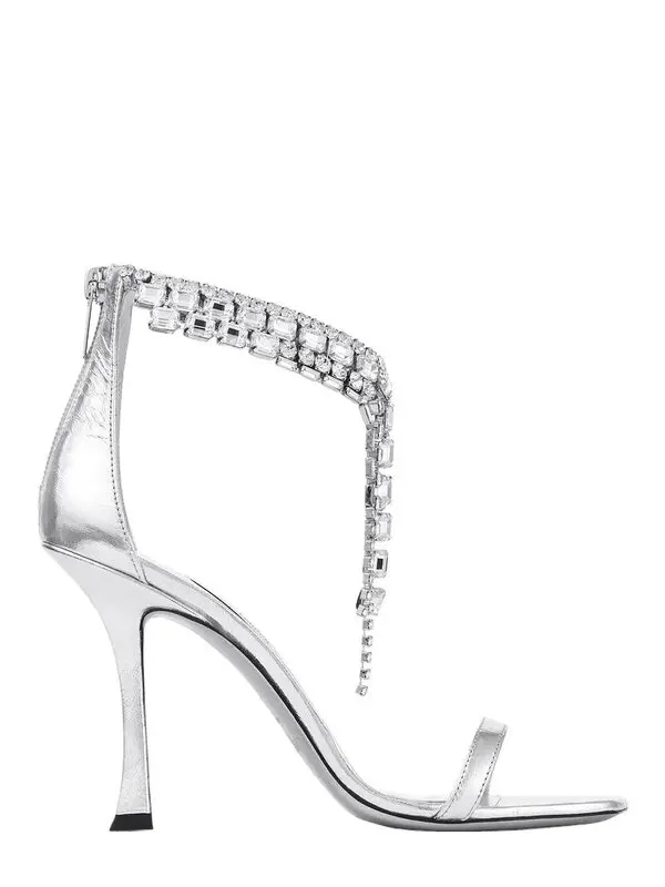 JIMMY CHOO Verity Sandals - Silver