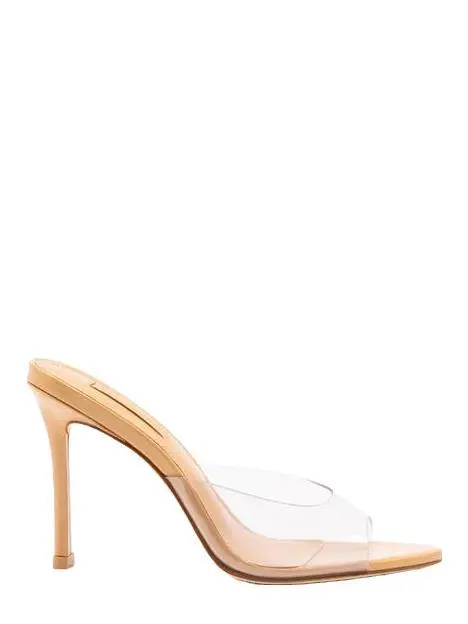 Larroude Jasmine Hi Mule - Tan