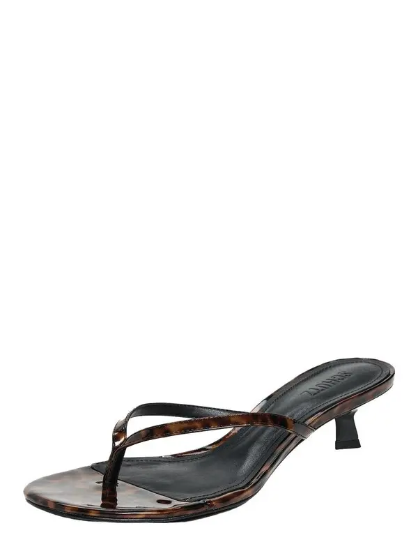 Schutz Carolyn Thong Sandals - Brown