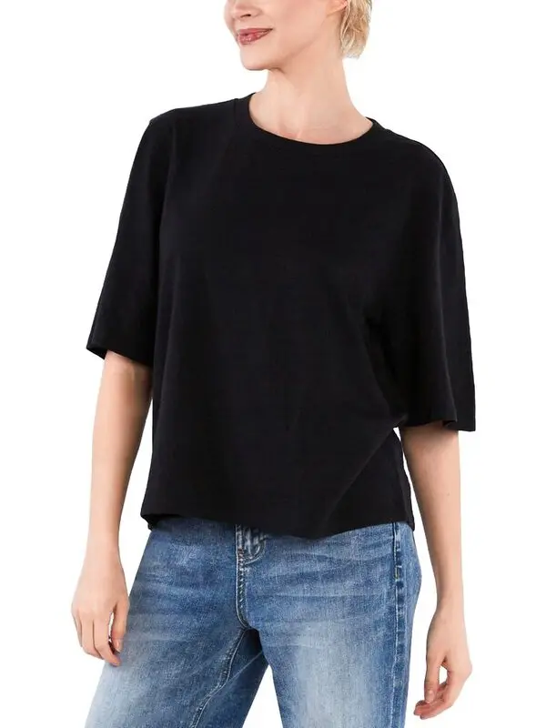 HINT OF BLU Oversized Crewneck T-shirt - Ink