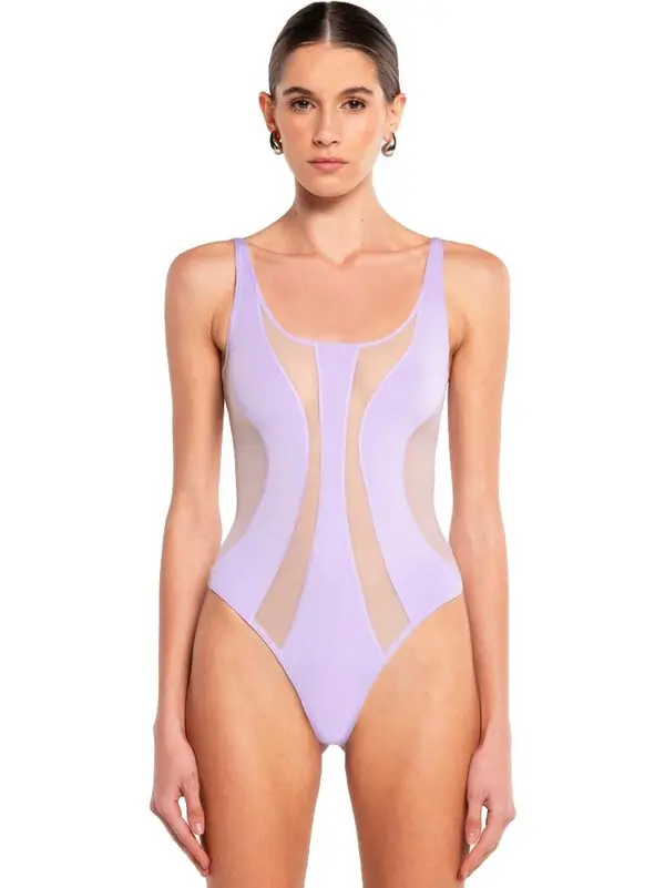 OW Twist Bodysuit - Purple