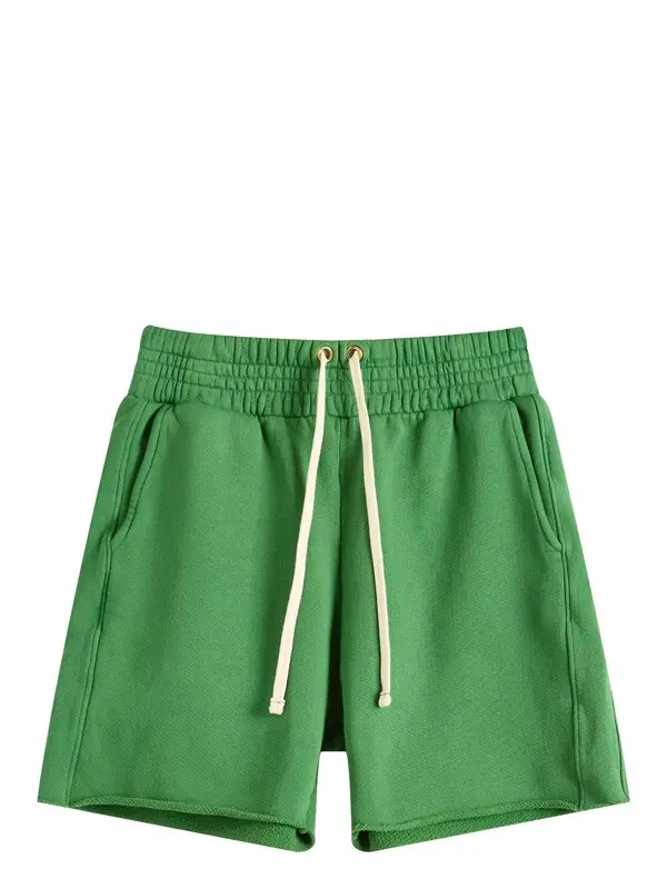 LES TIEN Heavyweight Yacht Sweat Short - Washed Basil