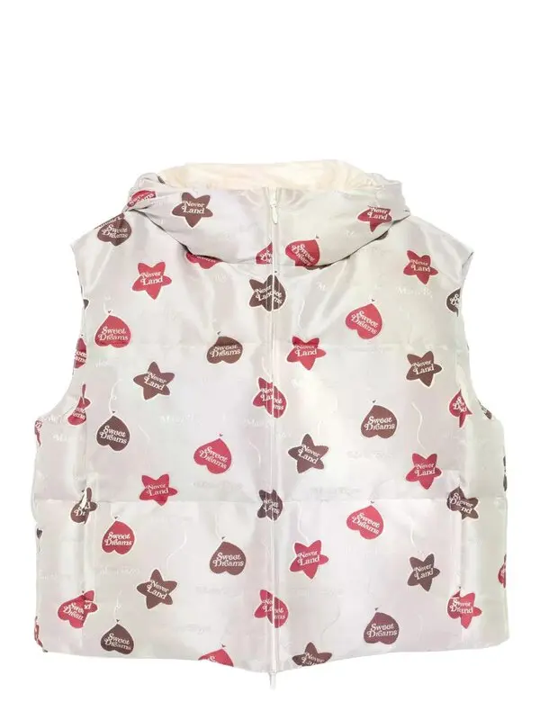 MASU Falling Balloon Down Vest Jacket - Neutrals