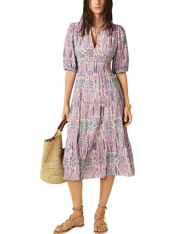 Ba&sh Panissa Midi Dress - Pink