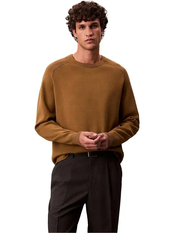 Calvin Klein Crewneck Sweater - Espresso Style