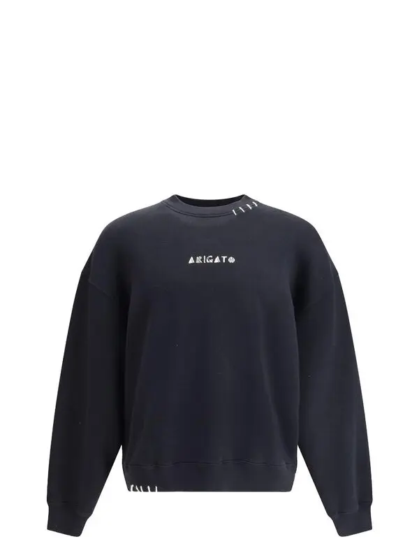 Axel Arigato Cotton Loops Sweatshirt - Black