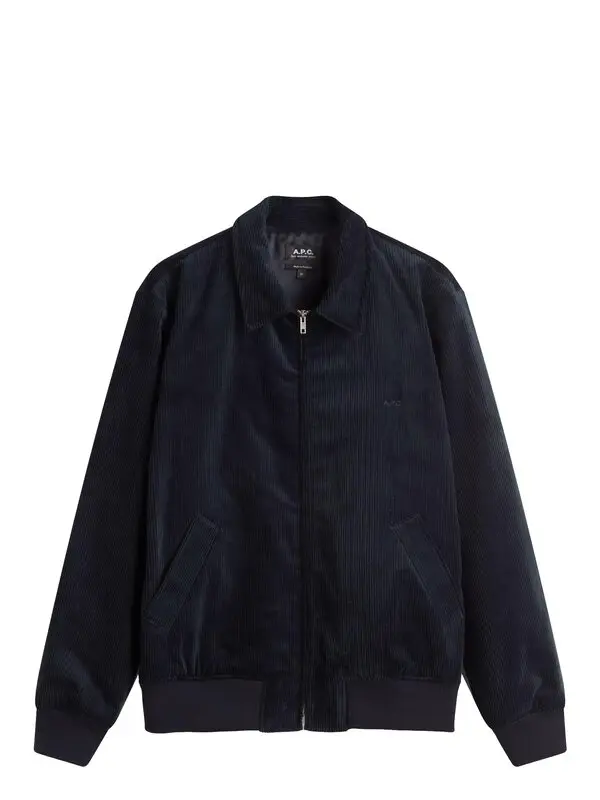 A.p.c. Gilles Corduroy Jacket - Dark Navy
