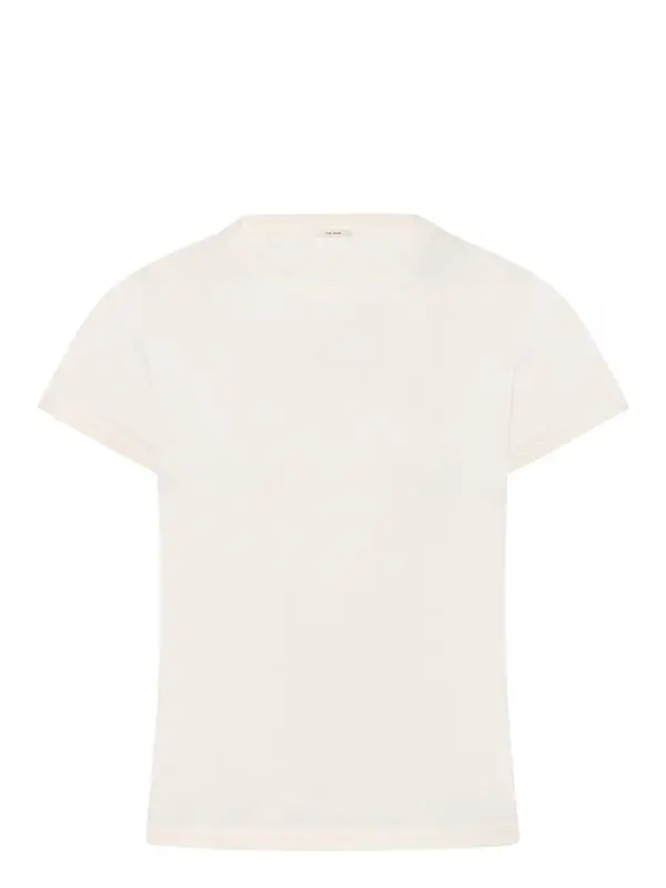 THE ROW Torya Cotton T-shirt - White