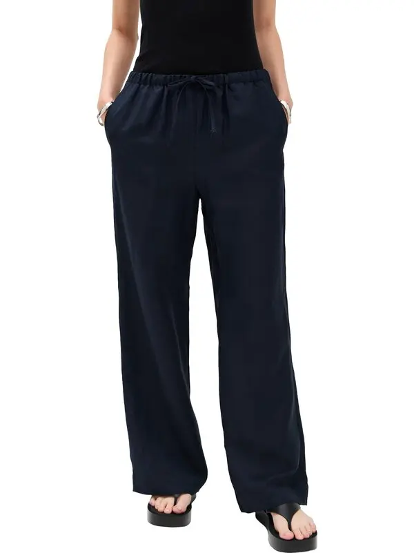 Lioness Idyllic Wide Leg Pants - Navy
