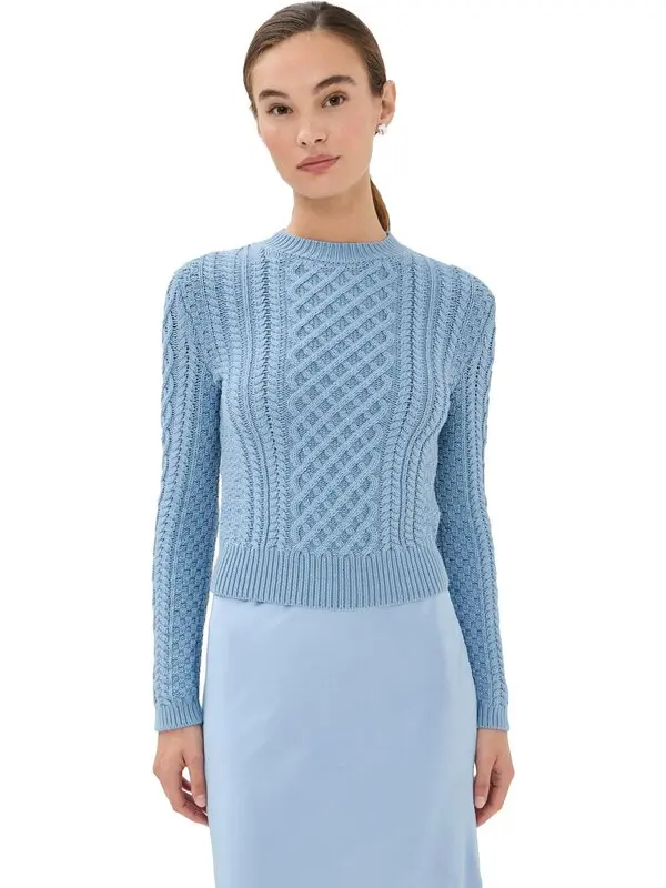 Altuzarra Cabbie Sweater - Ash Blue