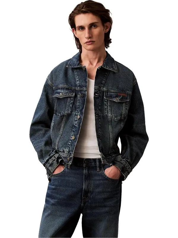 Calvin Klein 90s Denim Trucker Jacket - No05