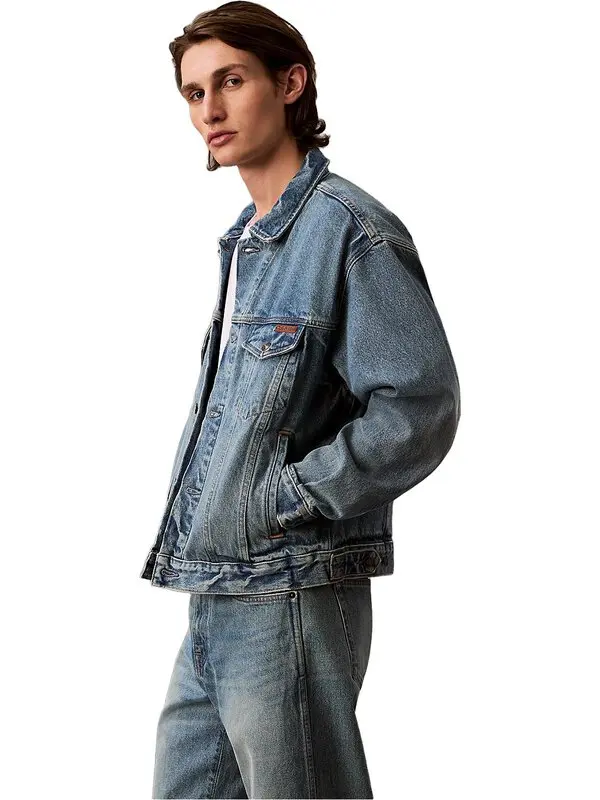 Calvin Klein 90s Denim Trucker Jacket - No06