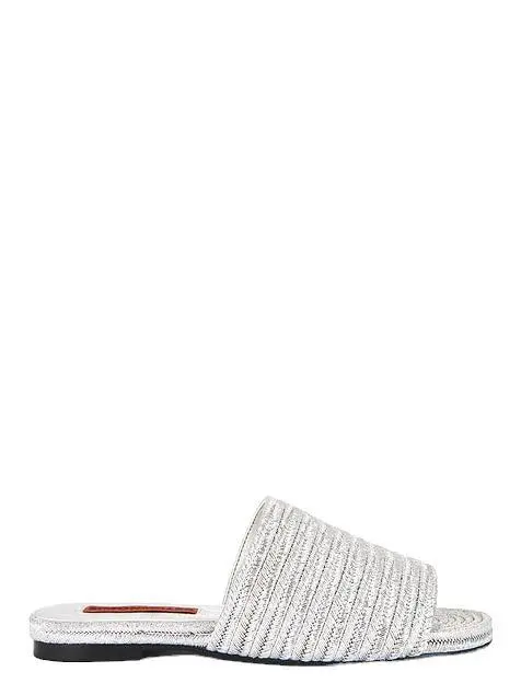 SIMONMILLER Verano Espadrille Sandal - Silver