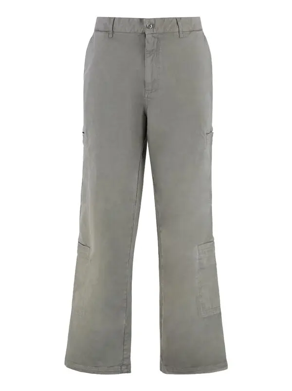 REPRESENT Stretch Cotton Trousers - Grey