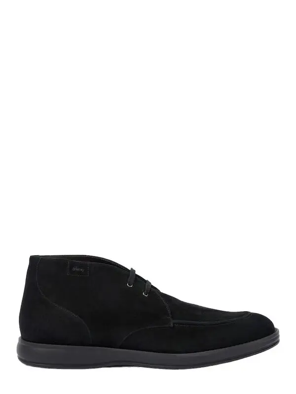 Brioni Suede Boots - Black