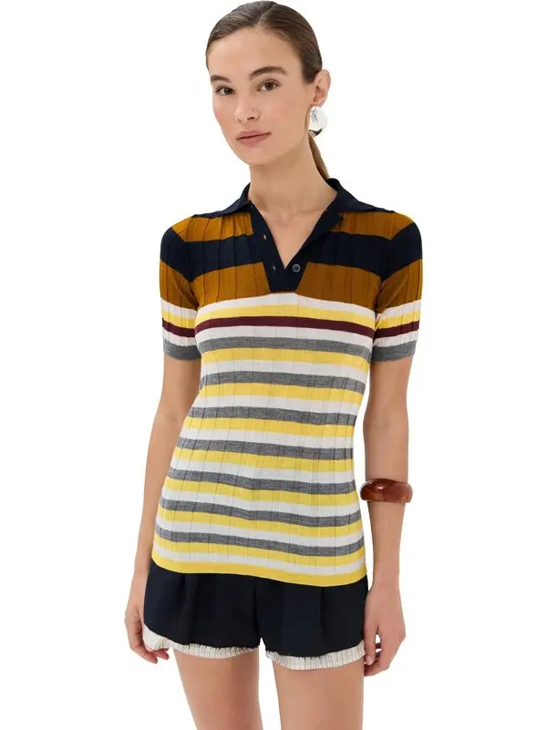 Marni Polo Top - Lemon