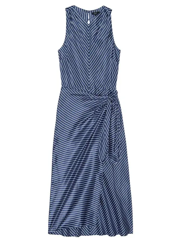 Rails Cairo Striped Midi Wrap Dress - Twilight Stripe