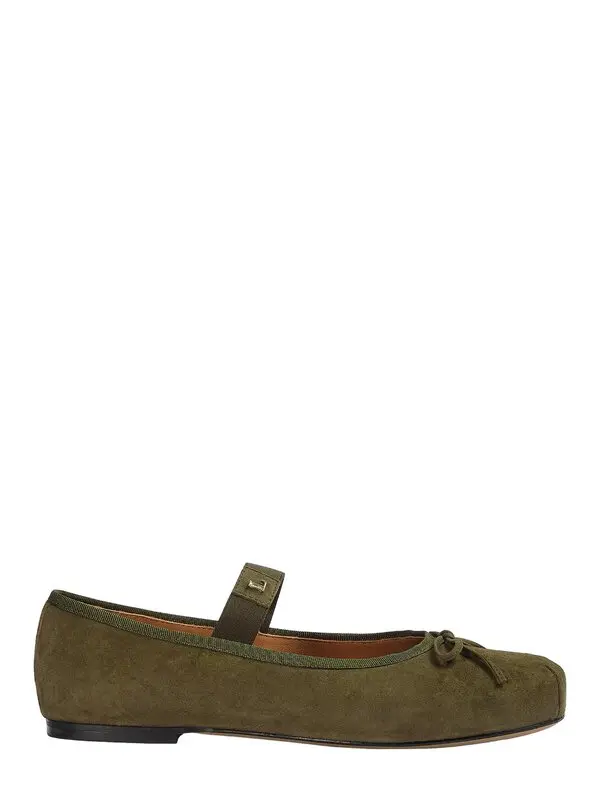 Lounge Juna Ballet Flats - Green