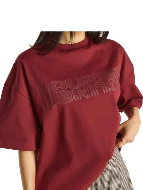 Lounge Oversized Graphic Tee - Xxl