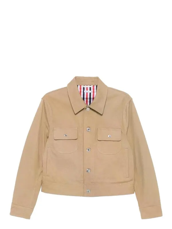 Thom Browne Backstrap Jacket - Brown