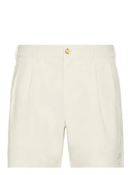 MALBON Classic Pleated Short - Sand