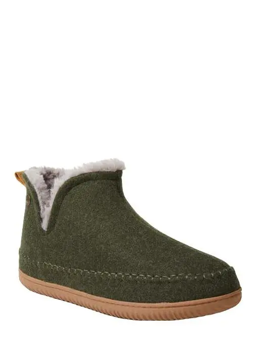 DEARFOAMS Brixen Bootie Slipper - Loden