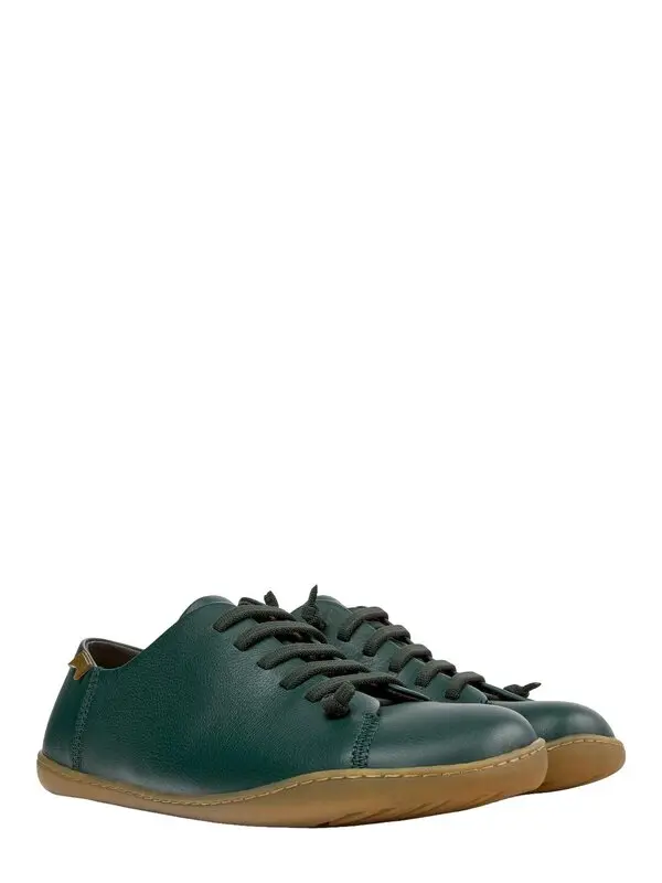 Camper Leather Sneaker - Dark Green