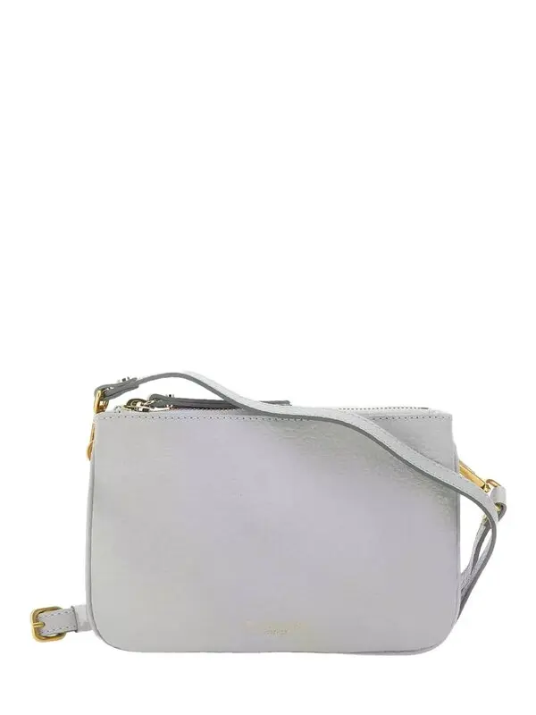 GIANNI CHIARINI Leather Crossbody Bag - Grey