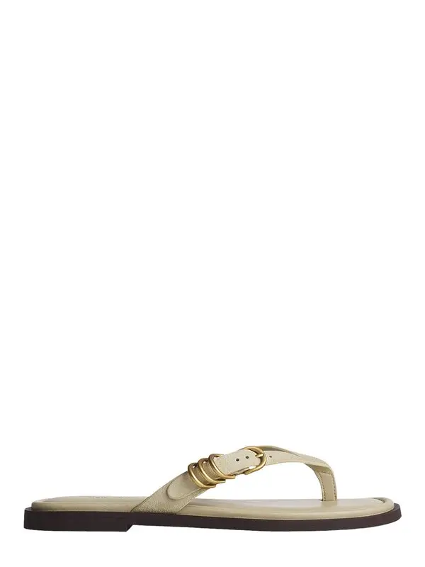 Rag & Bone Gia Suede Thong Sandals - Mcdamiasd