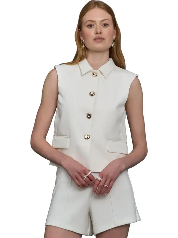 HERSKIND Brian Vest - Off White