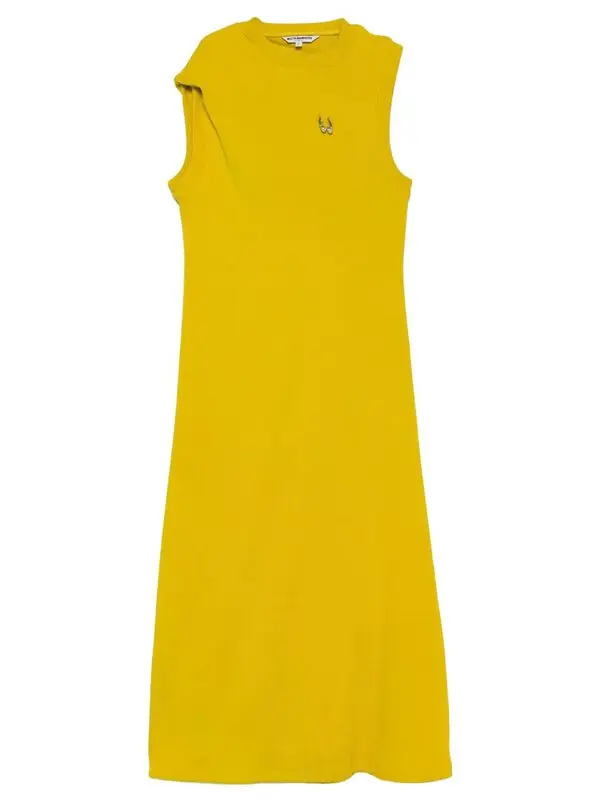 MELITTA BAUMEISTER Pierced Midi Dress - Yellow
