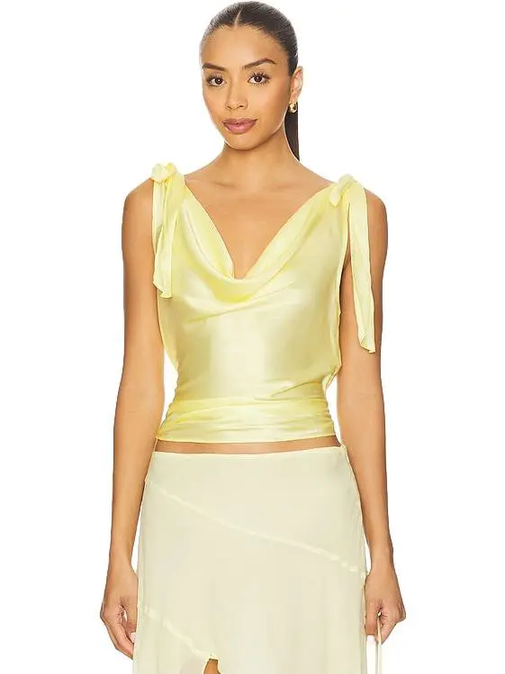 Astr The Label Allexina Top - Lemon