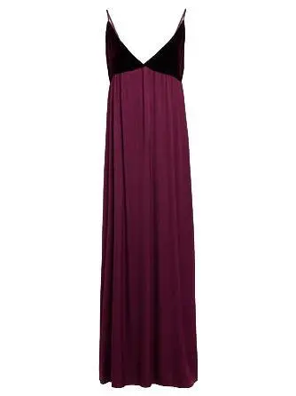 VICOLO Maxi Slip Dress - Purple
