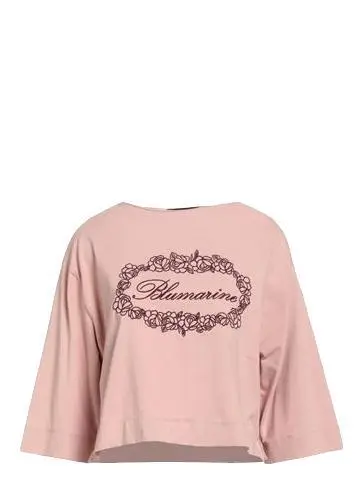 Blumarine Printed Jersey T-shirt - Pink