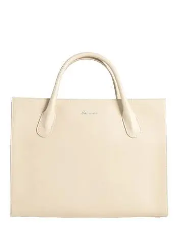 Blumarine Leather Tote Bag - Beige