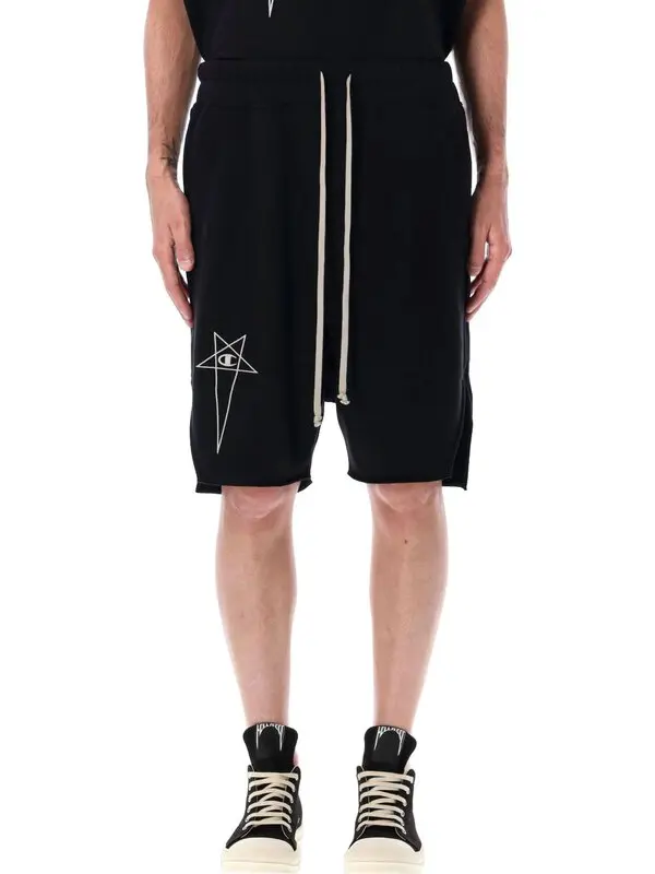 RICK OWENS X CHAMPIONS Shorts - Black