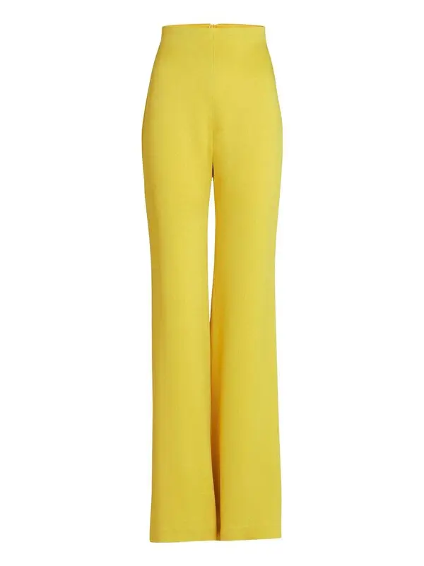 Silvia Tcherassi Palermo High-rise Straight-leg Pants - Amber