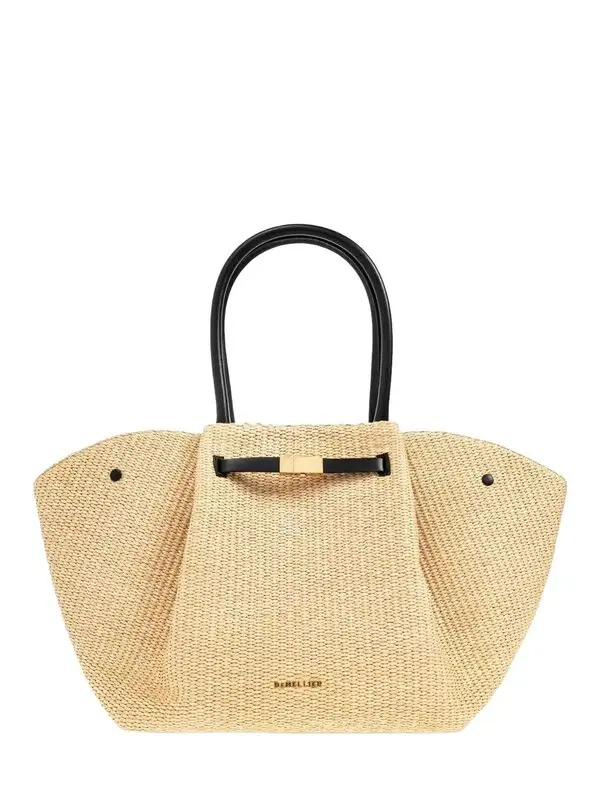 DEMELLIER Midi New York Shoulder Bag - Neutrals