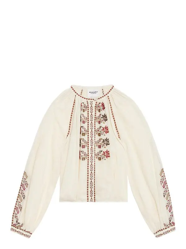 MARANT ETOILE Lynne Blouse - Ecru