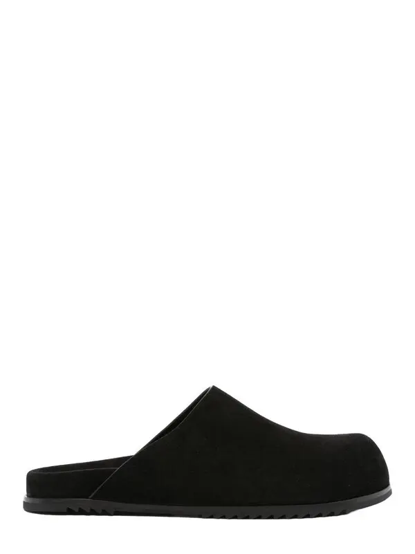 Rick Owens Granola Mules - Black