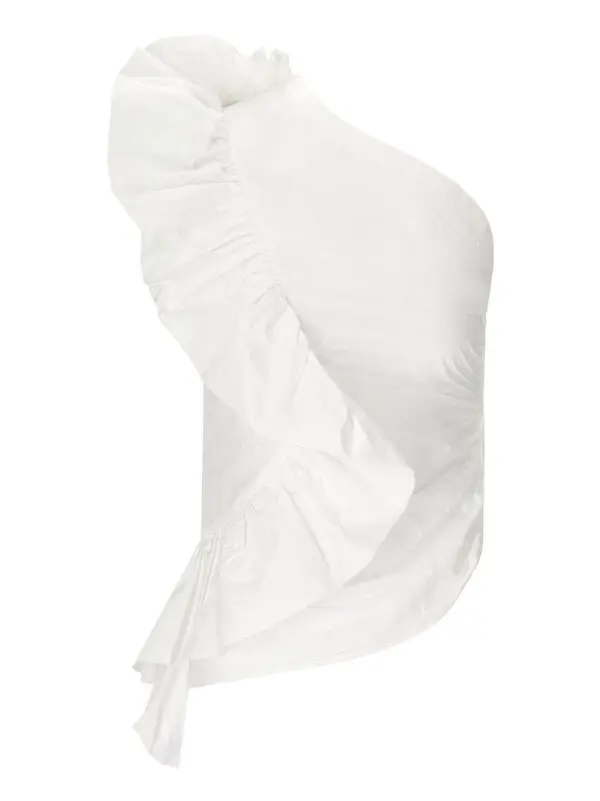 Essentiel Antwerp Haven Asymmetric Top - White