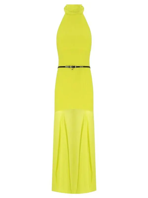 Elisabetta Franchi Red Carpet Cedar Dress - Yellow
