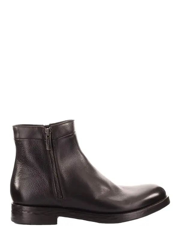 DOUCAL'S Ankle Boot With Zip Closure - Brown