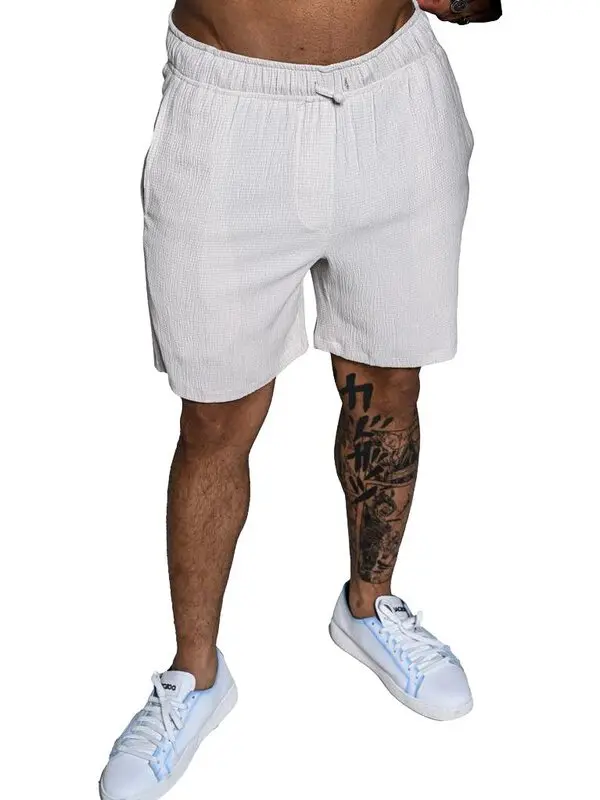 MACEOO Drawcord Shorts - White